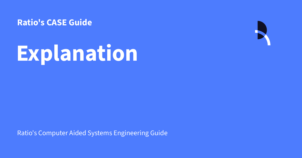 Explanation - Ratio's CASE Guide